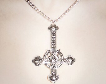 Inverted cross | Etsy