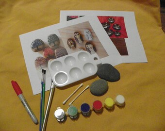 Rock painting | Etsy