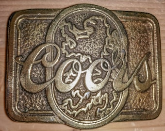 Coors belt buckle | Etsy