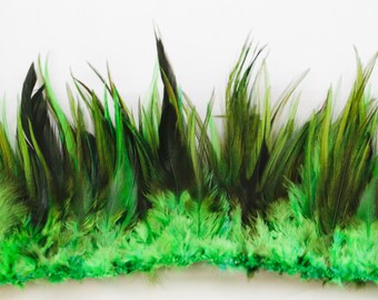 Lime green feathers | Etsy