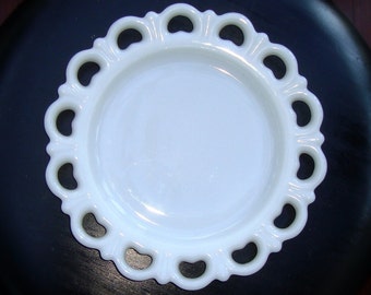 Lace edged plates | Etsy