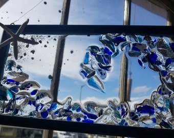 Sea glass window | Etsy
