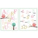 Spanish Nature Themed Alphabet 11X14 Set of 2 Posters