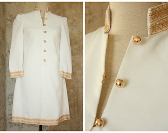 Military style dress | Etsy