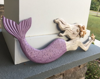 Mermaid wall decor | Etsy