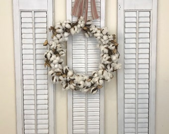 Shutter wall decor | Etsy