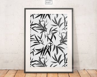 Bamboo wall art | Etsy