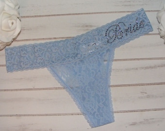 Blue thong | Etsy