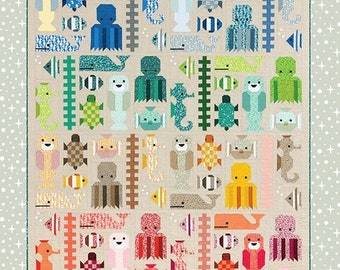 Sea life quilt | Etsy