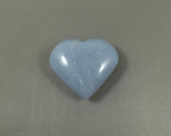 Blue stone heart | Etsy