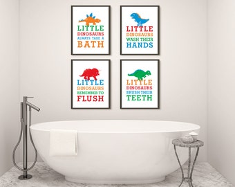 Dinosaur bathroom | Etsy