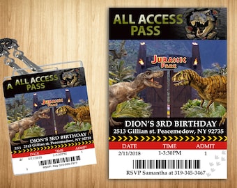 Jurassic park party | Etsy