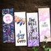 Positive Affirmation Bookmarks Encouragement and Positive