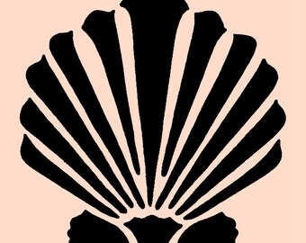 Shell stencils | Etsy