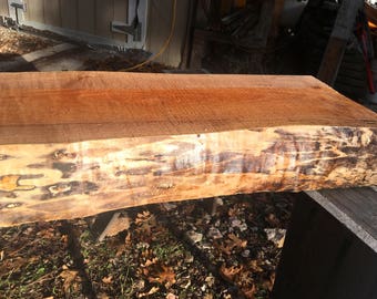 Live edge mantel | Etsy