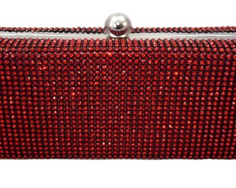 Rhinestone clutch | Etsy