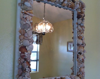 Seashell mirror | Etsy