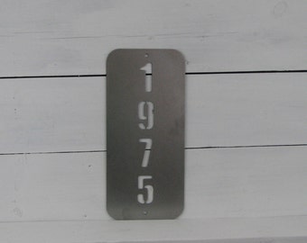 Custom house numbers | Etsy