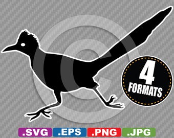 Road runner svg file | Etsy