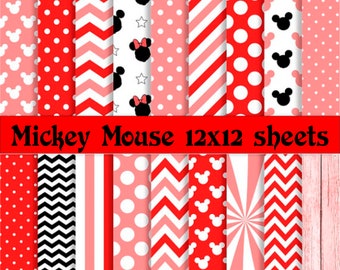 Vinyl mickey mouse | Etsy