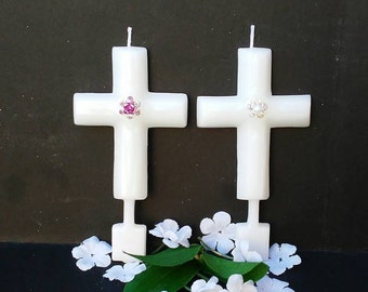 Crosses for candles | Etsy