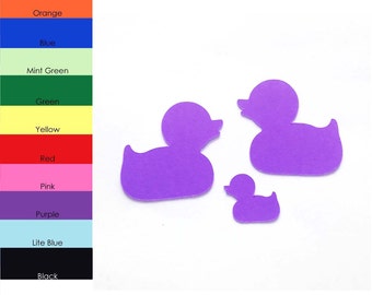 25 Pack Paper Duck Shape Duck Die Cut Duck Cut Outs Paper