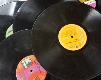 Vinyl record crafts | Etsy