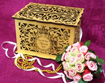 Wedding money box | Etsy