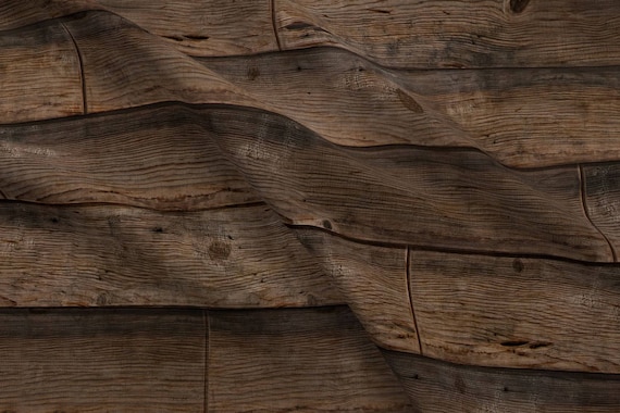 Wood Fabric Stained Planks By Willowlanetextiles Wood