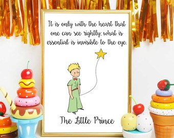 The Little Prince Wood Frame no.3 Rose / Wood engraved frame