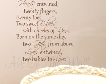 Twins quote | Etsy