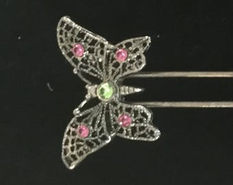 Butterfly hair pin | Etsy