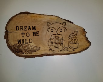 Wood burned sign | Etsy