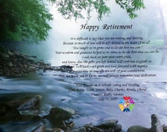 Retirement poem | Etsy