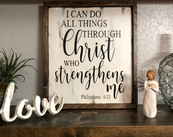 Rustic christian art | Etsy