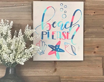 Beach bathroom decor | Etsy