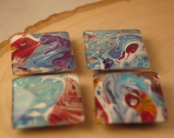 Square magnets | Etsy