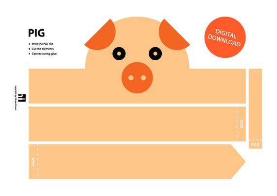 pig-paper-crown-printable-crown-template-animal-headband