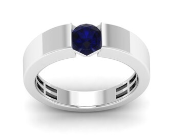 Mens engagement ring | Etsy