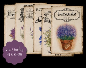Lavender label | Etsy