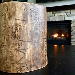 Tree stump table | Etsy