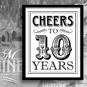 Cheers to 10 years | Etsy