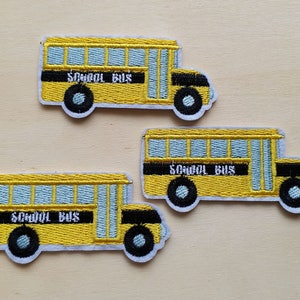 School bus patch | Etsy