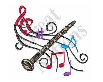 Clarinet design | Etsy