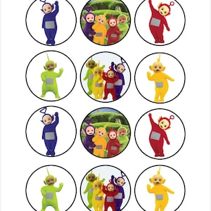 Teletubbies cake topper | Etsy