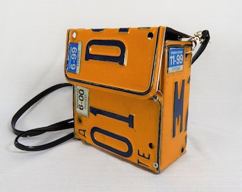 License plate purse | Etsy