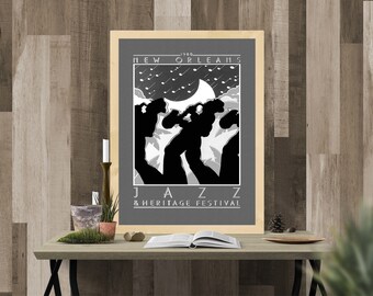 Jazz poster | Etsy