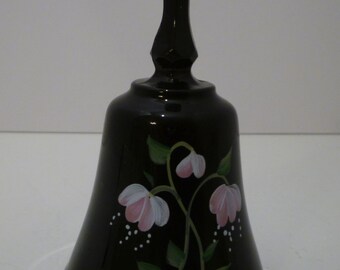 Fenton glass bells | Etsy