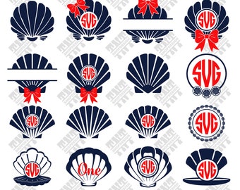 Shell svg | Etsy