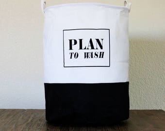 Laundry basket | Etsy